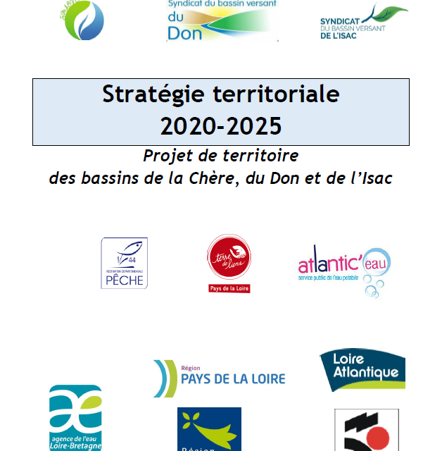 Stratégie territoriale Chère Don Isac 2020-2025 – Syndicat Chère Don Isac